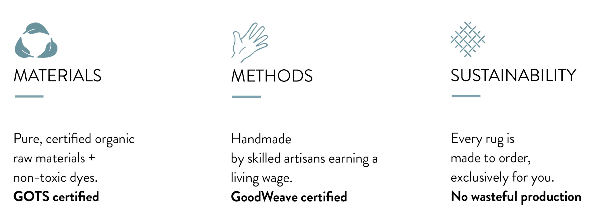 Non Toxic Organic Rugs | Organic Weave Shop